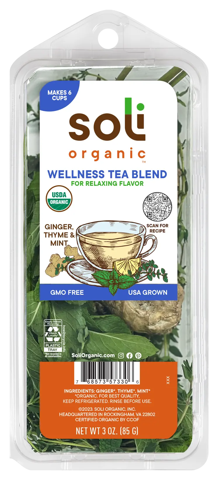 Wellness Tea Blend - Soli Organic